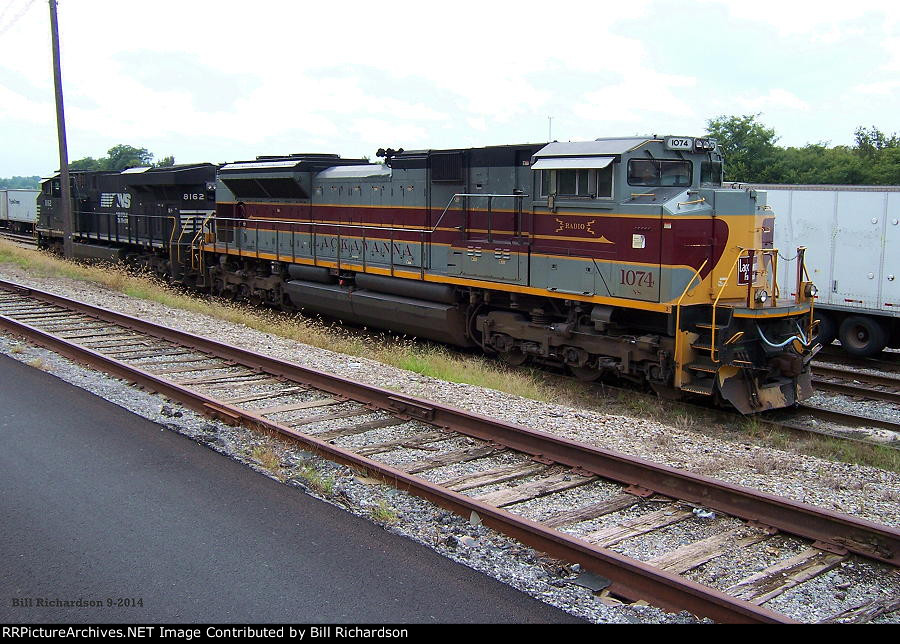NS 1074 Lackawanna Heritage Engine